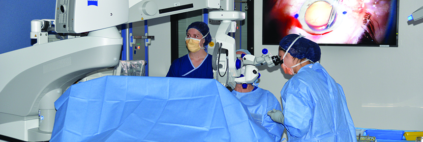 Bendigo Health Website - New microscope expands eye surgery options